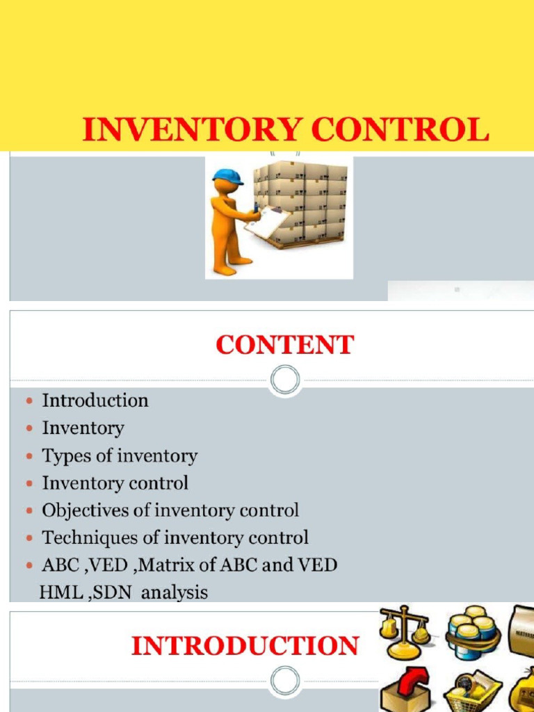 Inventory Control in Nursing | PDF