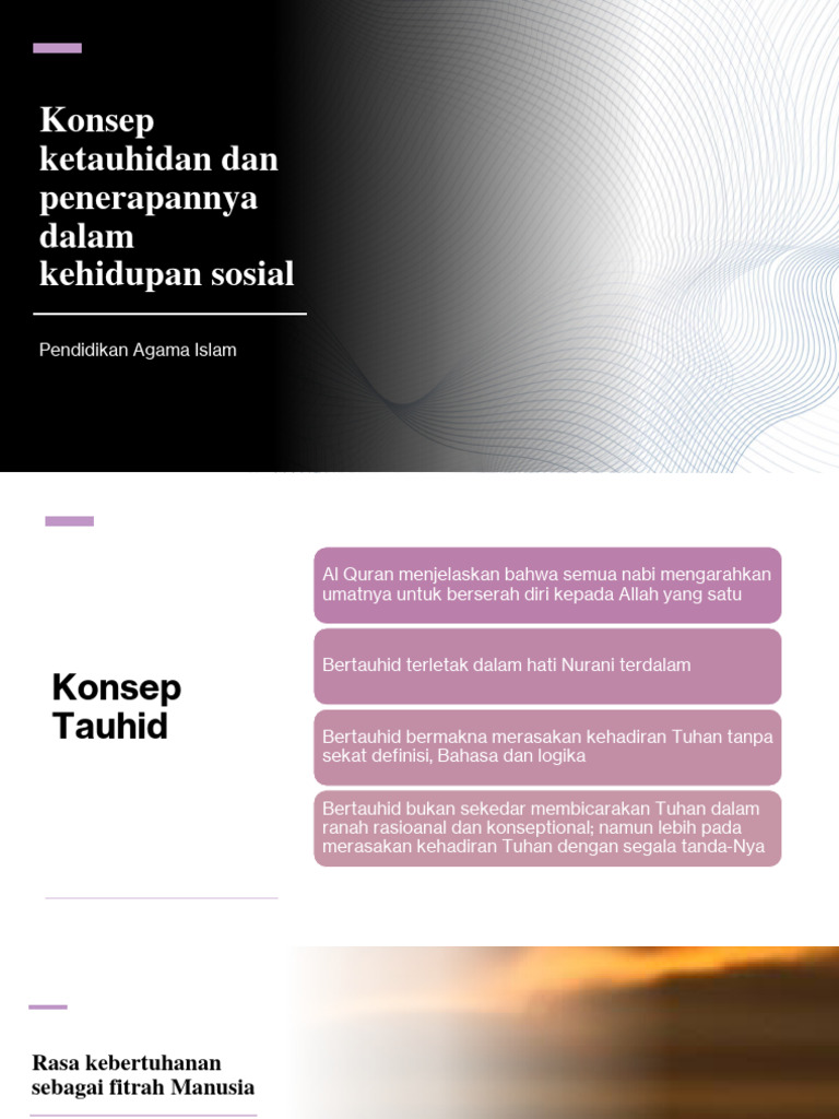 Konsep Ketauhidan Dan Penerapannya Dalam Kehidupan Sosial | PDF | Agama ... Konsep Ketauhidan Dan Penerapannya Dalam Kehidupan Sosial | PDF | Agama ...