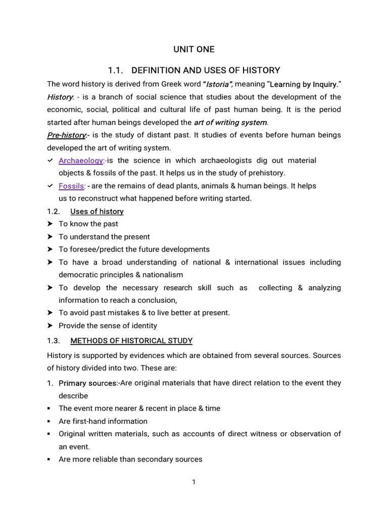 Hist Rem All U Note | PDF