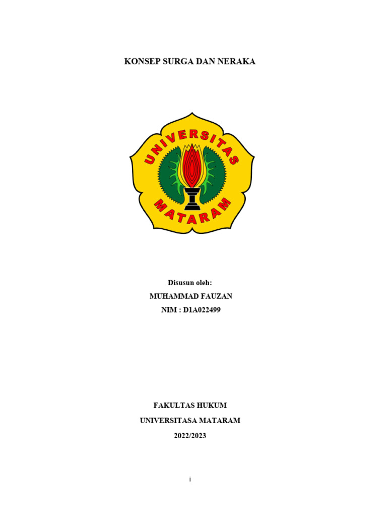 Konsep Surga Dan Neraka Pdf
