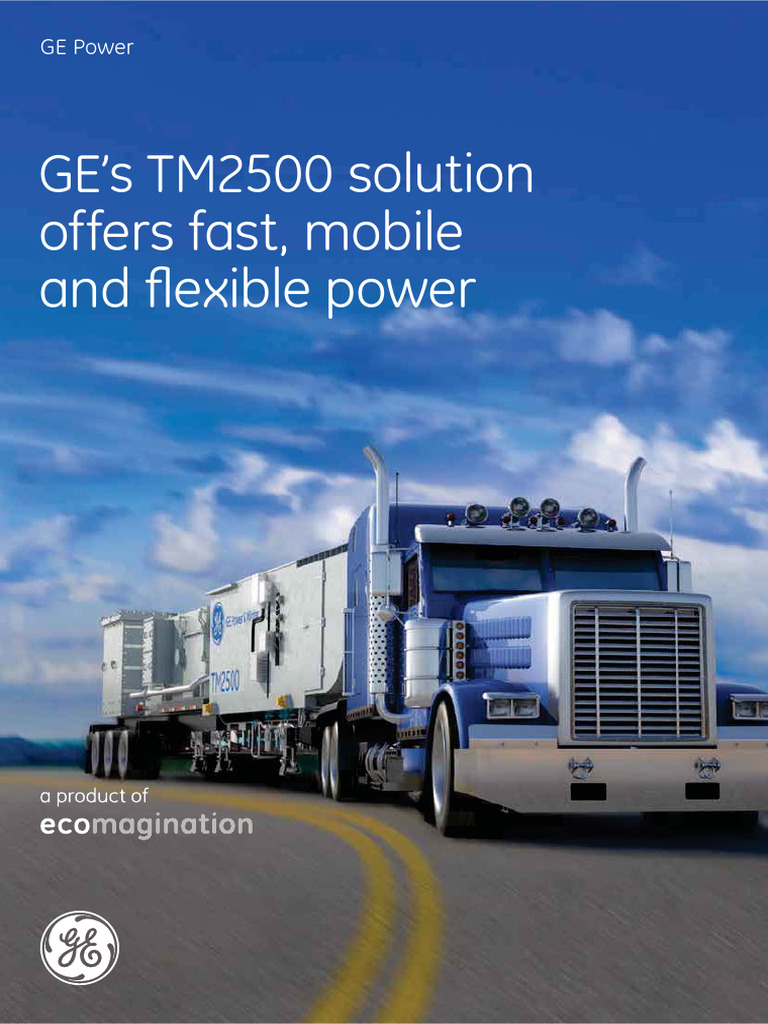 Brochure - GE - TM2500 Gen8 - EN - 2017 - (GEA31885 - R7) | PDF