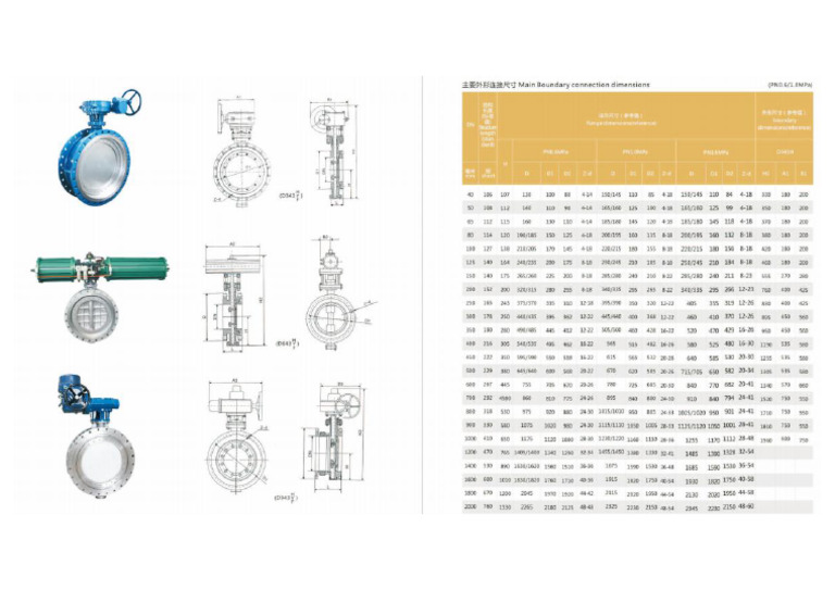 DN500 Valve - Yaosheng | PDF