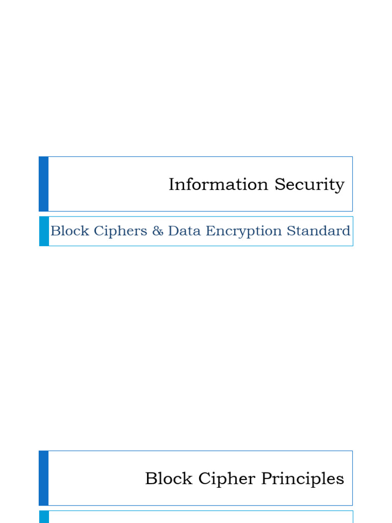 InfoSec Lect 4 | PDF