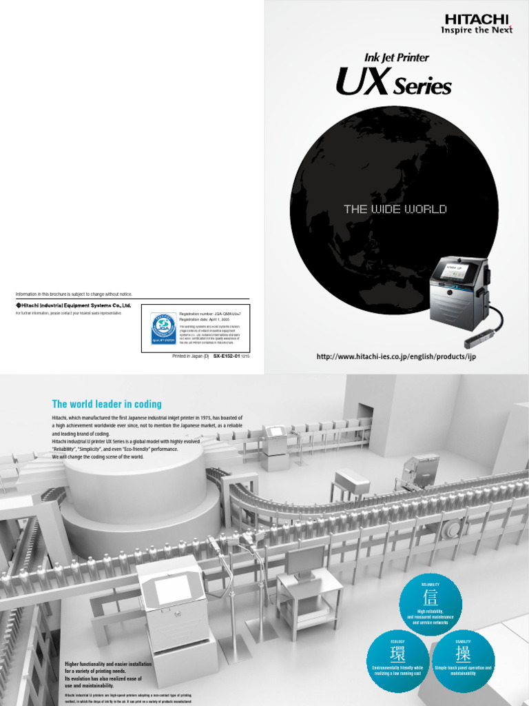 Hitachi UX Brochures | PDF