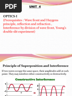 Interefenrece in Thin Films Session 3 (Wedge Shaped Film) | PDF ...