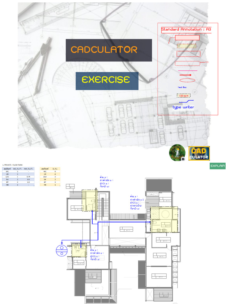 B-cadculator-ExerciseR3 - WS4 - Flat | PDF