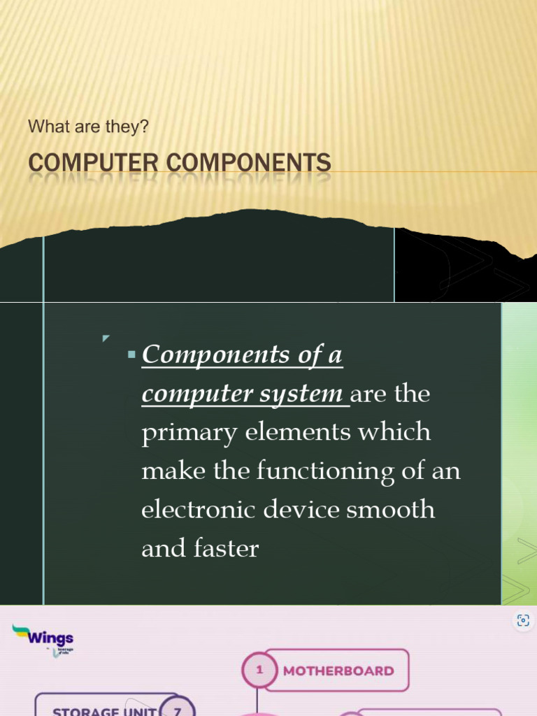 Q1 Computer Components | PDF