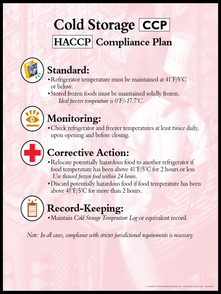 Mqas - 4 - Cold Storage Haccp | PDF