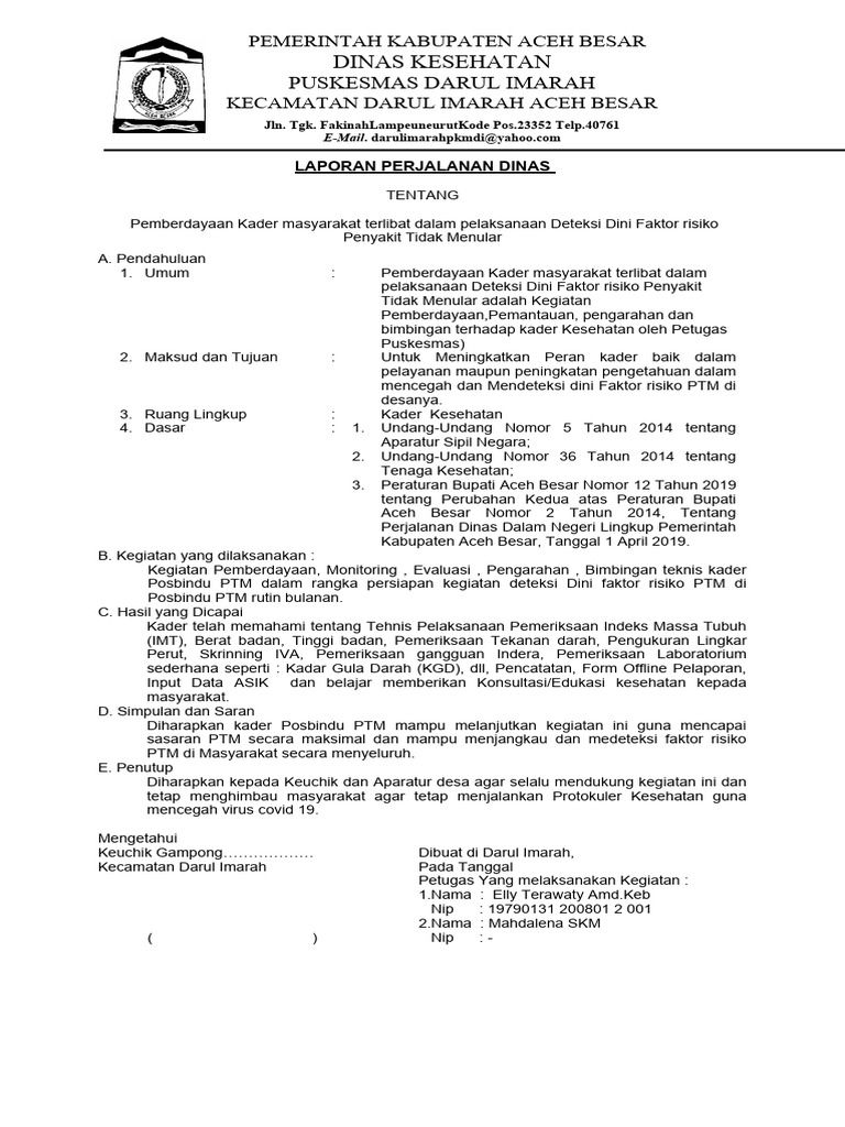 LPD Pemberdayaan Kader | PDF