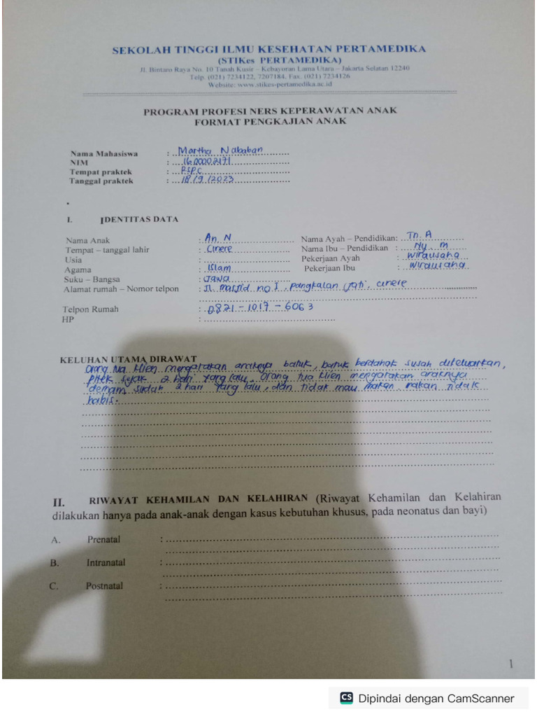 Askep Anak Dengan Ispa | PDF