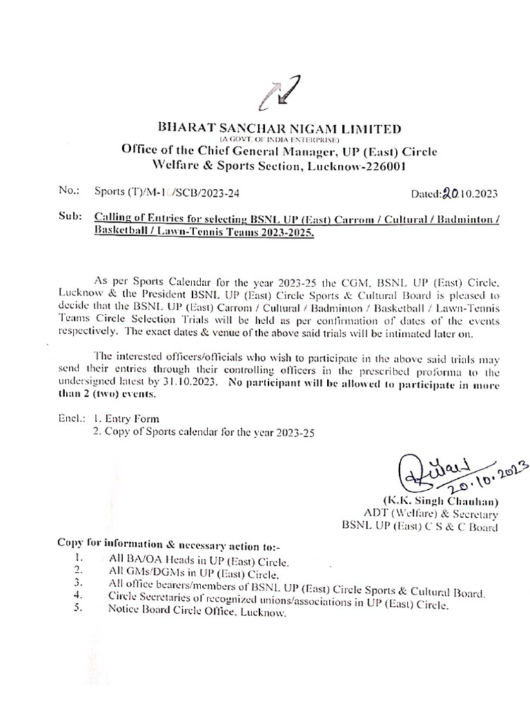 Sports Trial 2023 | PDF