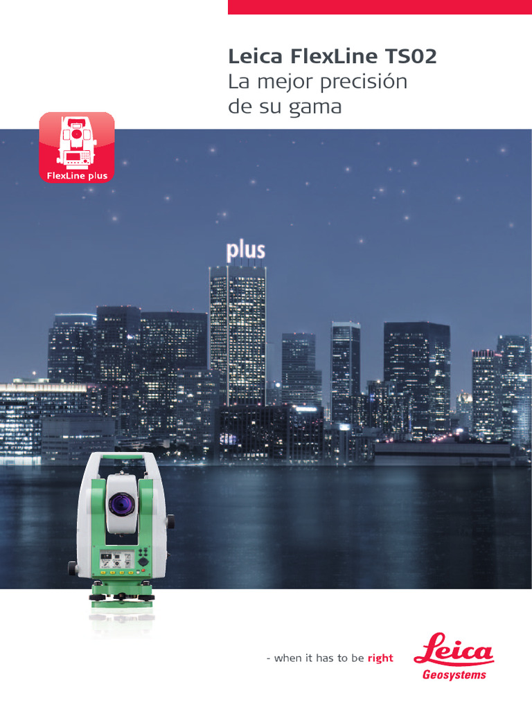 Características Et Leica Ts02 Pdf Ingeniería Informática Informática