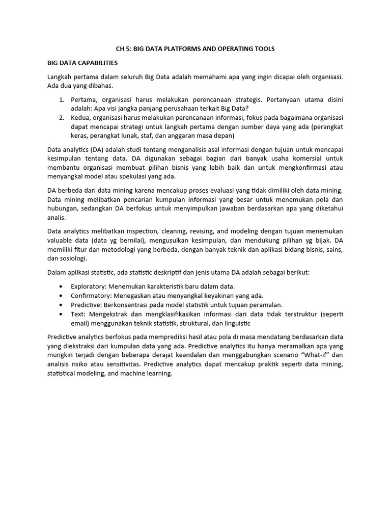 Resume Chapter 5 Data Analyst Pdf 