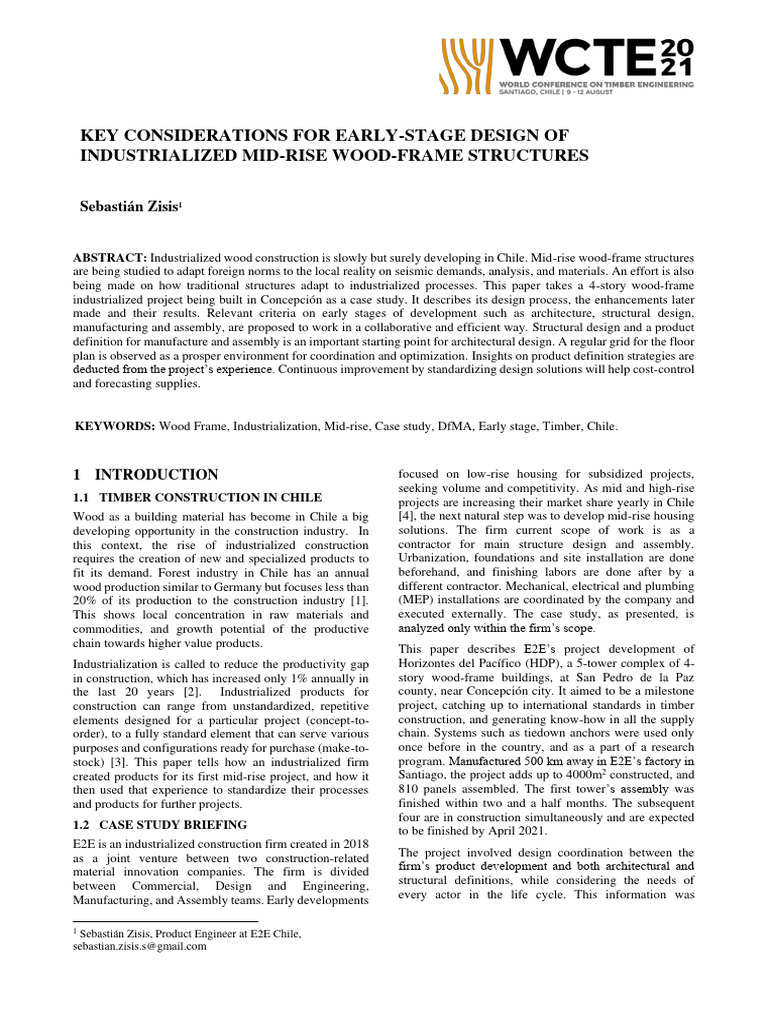 WCTE2021 S. Zisis - Key Considerations For Early-Stage Design of ... WCTE2021 S. Zisis - Key Considerations For Early-Stage Design of ...