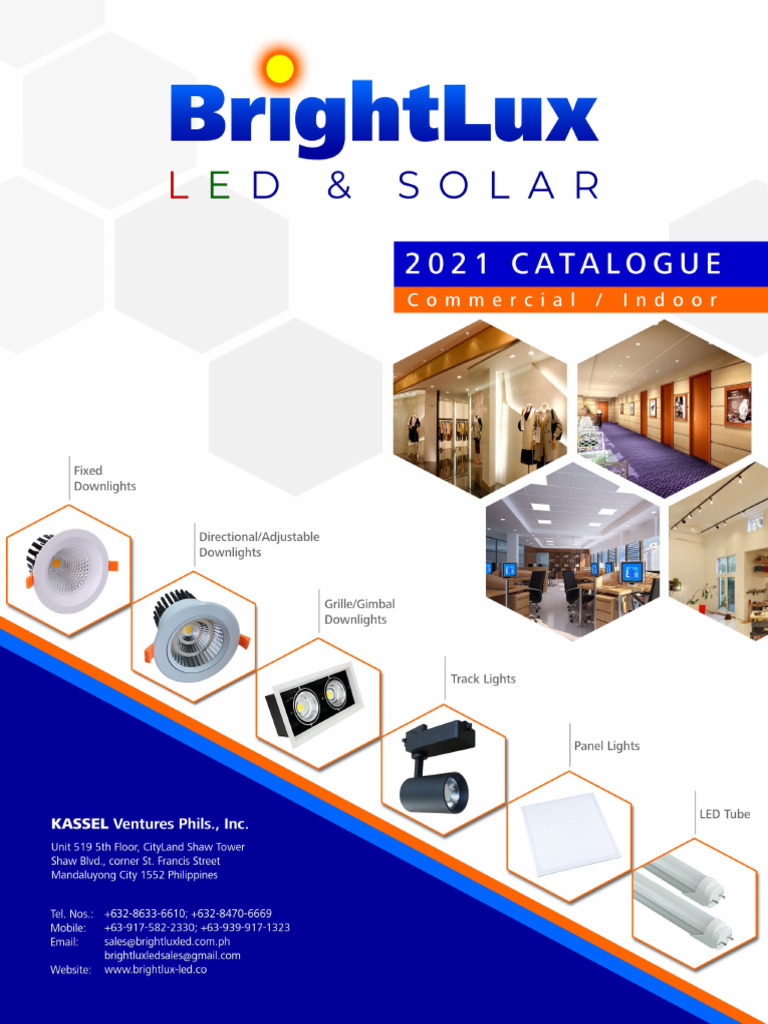 Brightlux LED Lighting Catalogue | PDF