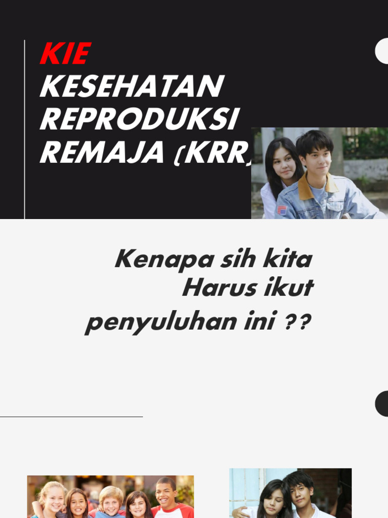 Kesehatan Reproduksi Remaja Oke | PDF