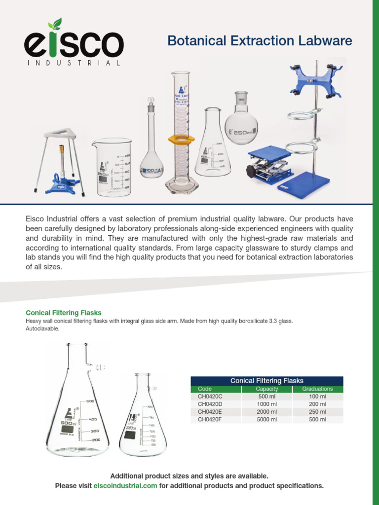 Botanical Extraction Sell Sheet (Email Version) | PDF