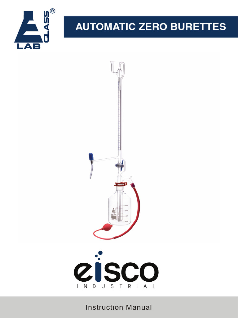 CH0242 Series - Automatic Zero Burettes | PDF