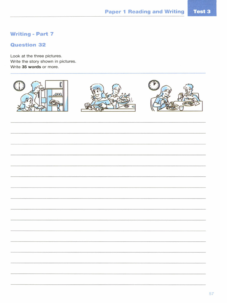 KET Writing 3 Not Done | PDF