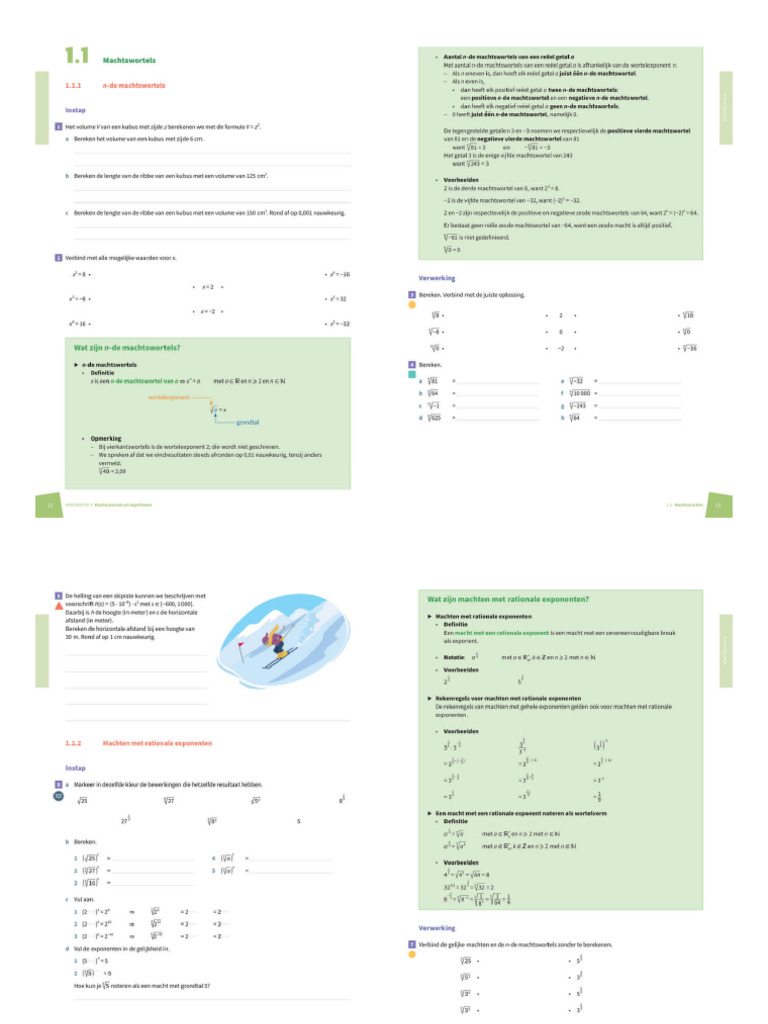 Plantyn - Delta 5 - 6 - Machtswortels, Logaritmen | PDF