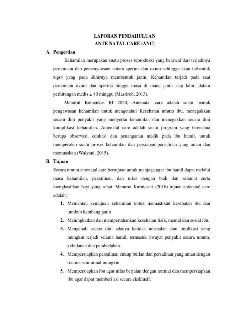 LP Maternitas Lengkap | PDF