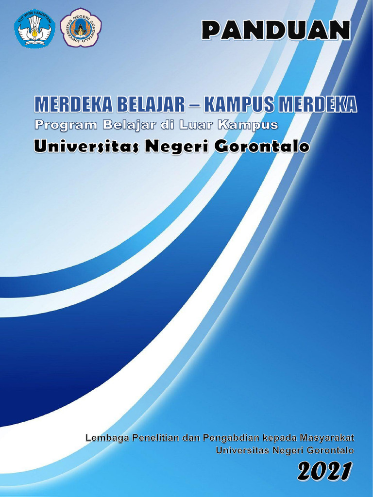 Panduan Pelaksanaan Program MBKM UNG Tahun 2021 | PDF