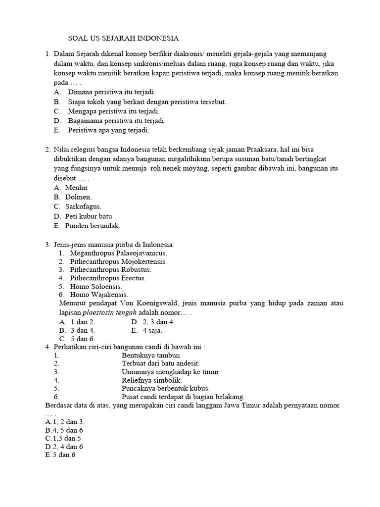 Sejarah dan Peristiwa Penting Indonesia | PDF