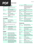 ZoomIt v7.1 Shortcuts | PDF | Screenshot | Control Key