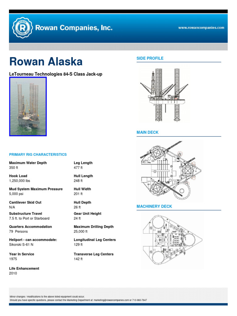 Rowan Alaska | PDF | Pump