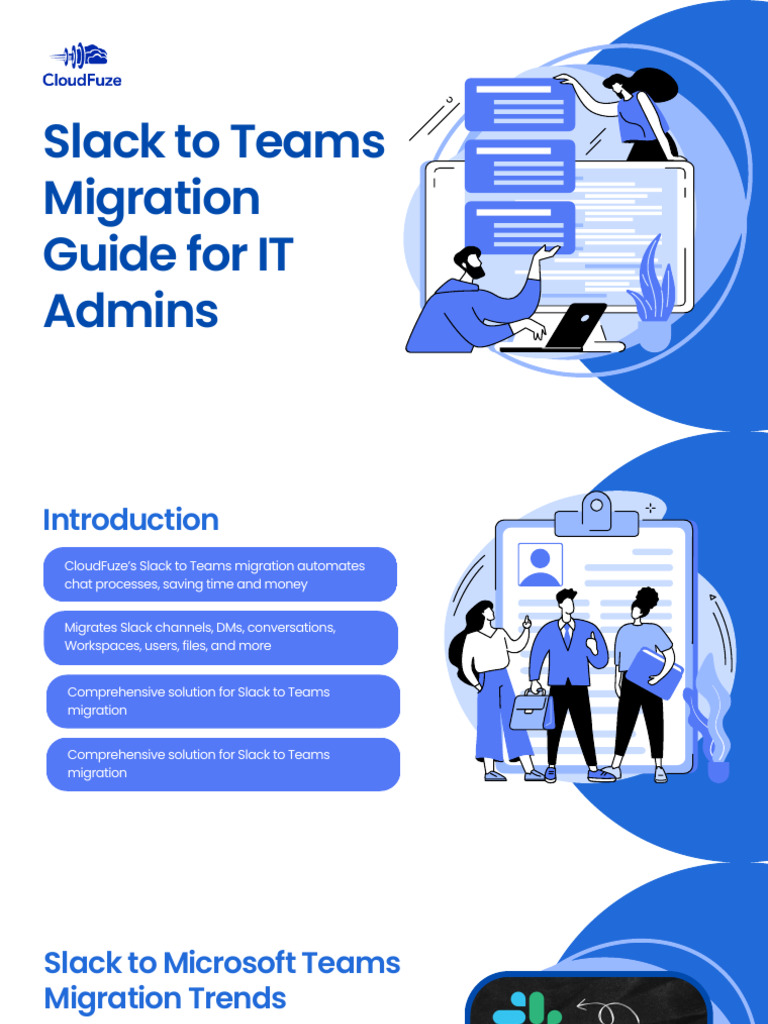 Slack To Teams Migration Guide For It Admins Pdf Login Cloud Computing