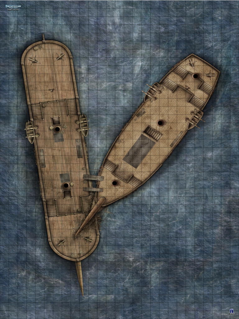 PZO30109 Flip Map - Bigger Pirate Ship (Fixed) | PDF | Business