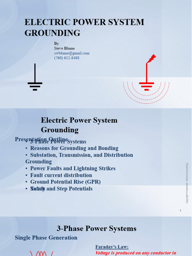 Fdocuments - in - Electric Power System Grounding 2018 11 20 ...