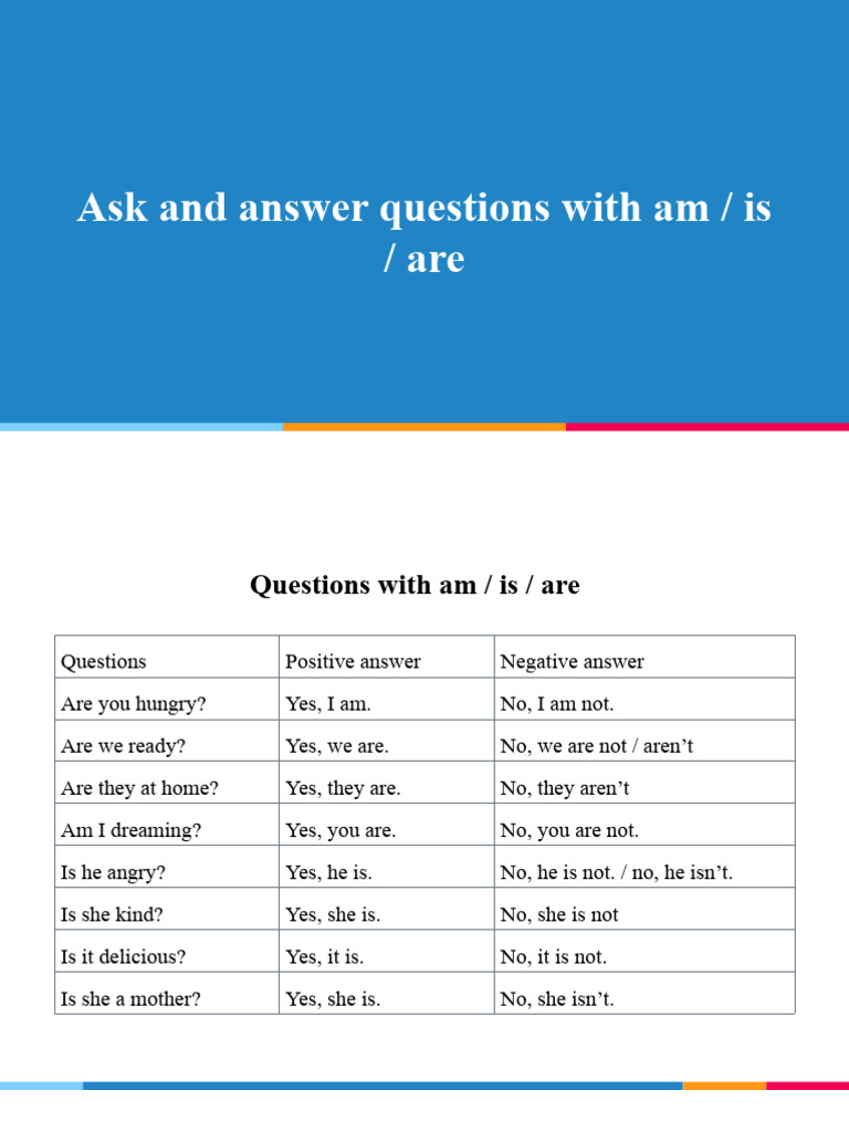 Asking Simple Questions | PDF