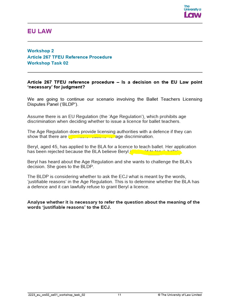 2223 Eu Ws02 Ce01 Workshop Task 02 | PDF