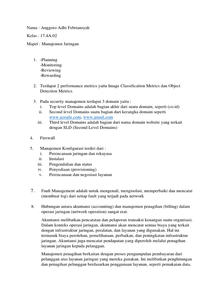 Anggoro Adhi Febriansyah - MJ | PDF