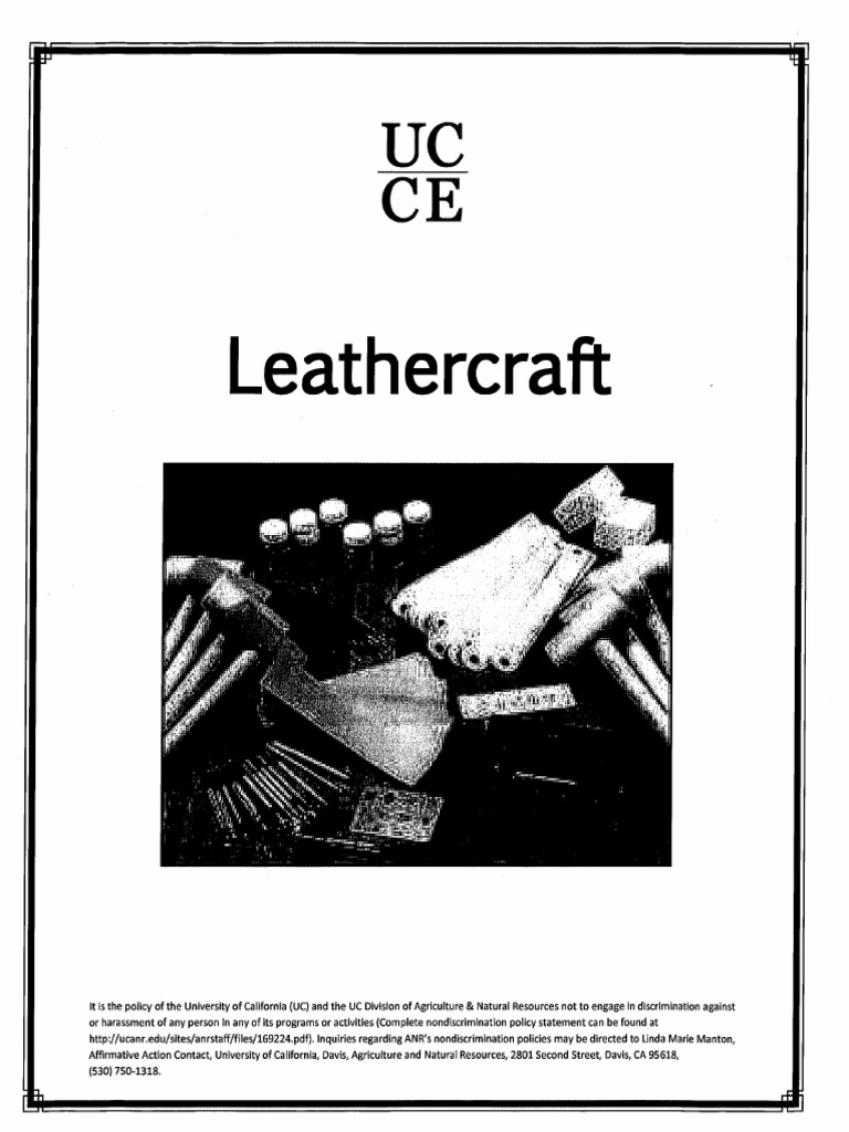 UCCE Leathercraft | PDF
