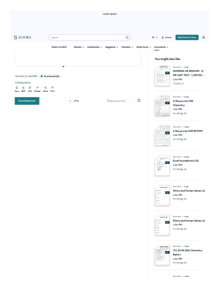 WWW Scribd Com Document 517035350 2nd Year Chemistry Fast Track Book 1 ...