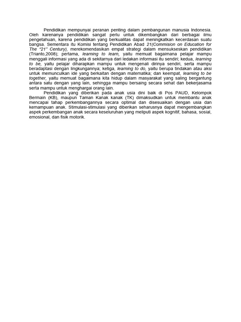 Pendidikan Mempunyai Peranan Penting Dalam Pembangunan Manusia ... Pendidikan Mempunyai Peranan Penting Dalam Pembangunan Manusia ...