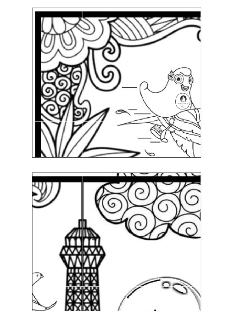 Coloriage Collaboratif 20 Pièces | PDF