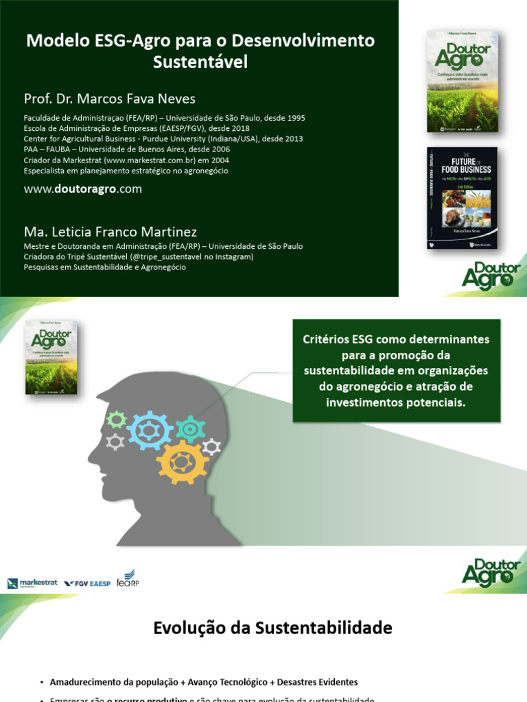 Modelo ESG-Agro - Aula Estudos de Casos - Leticia Franco Martinez | PDF ...