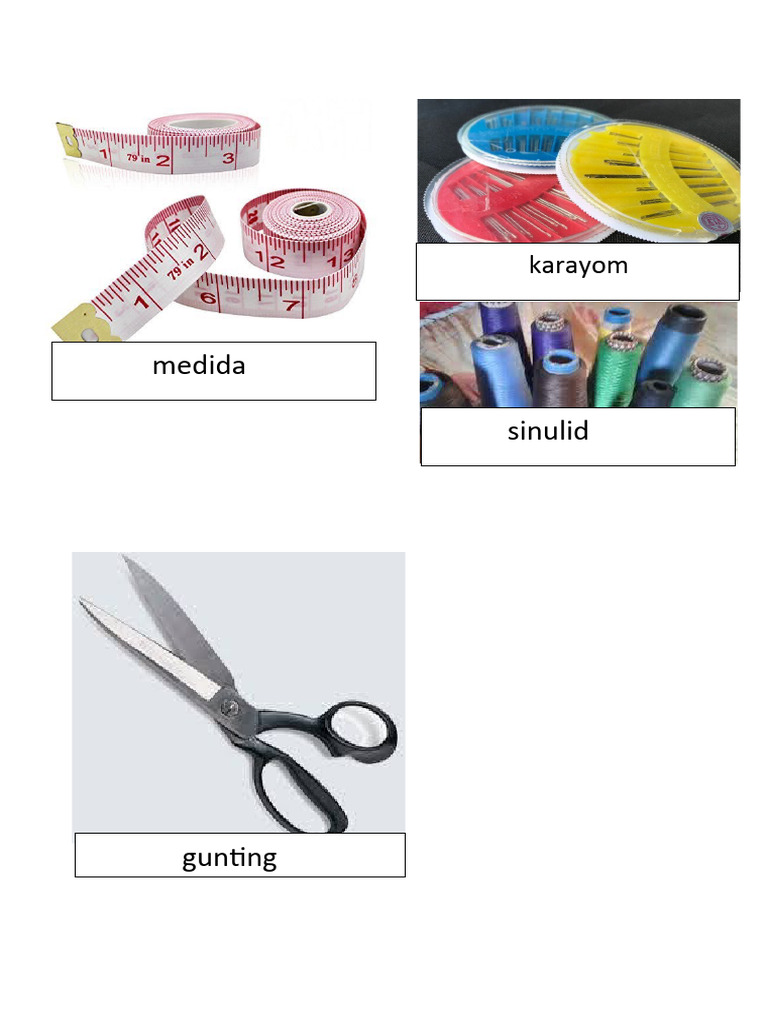 Medida Sinulid: Karayom | PDF