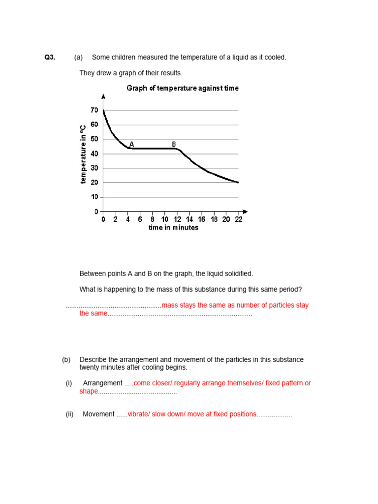 Suggested Question-Grade 6 Key | PDF