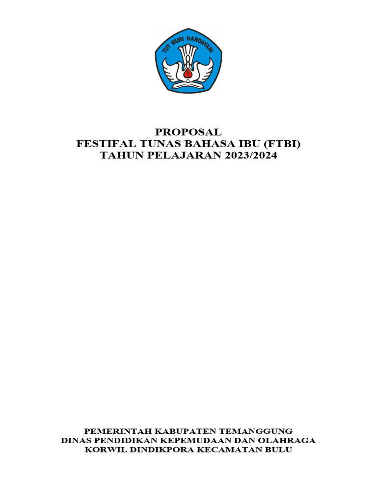 Proposal Ftbi | PDF