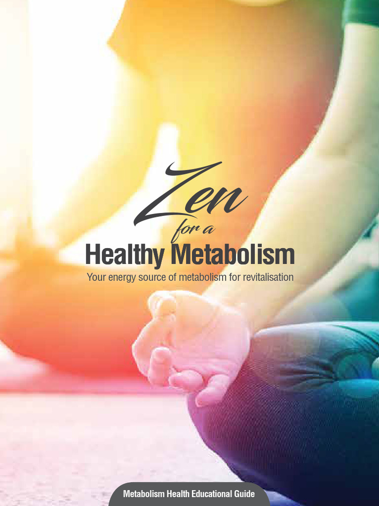 Metabolism Health Educational Guide-3 in 1 | PDF | Vegetables | Metabolism