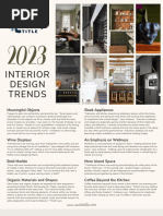 Interior Design Styles Guide | PDF | Interior Design | Furniture