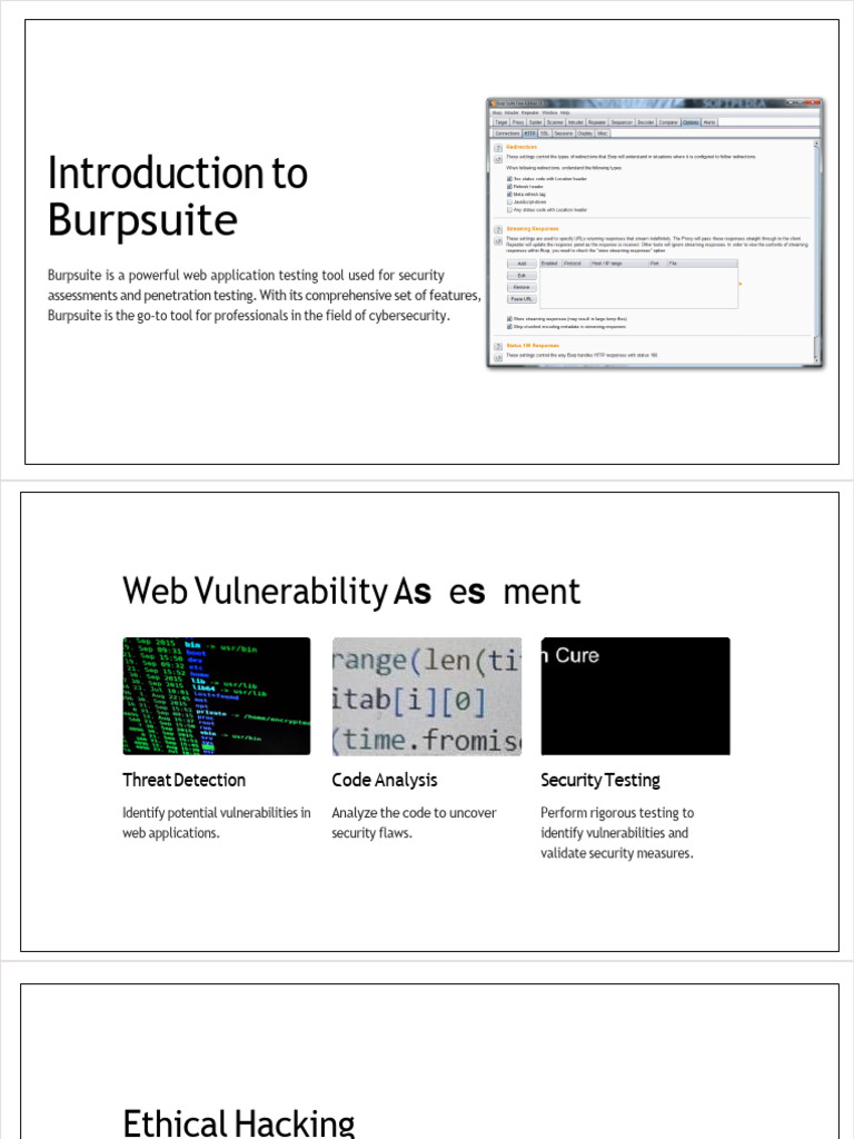 Introduction To Burpsuite | PDF | Security | Computer Security