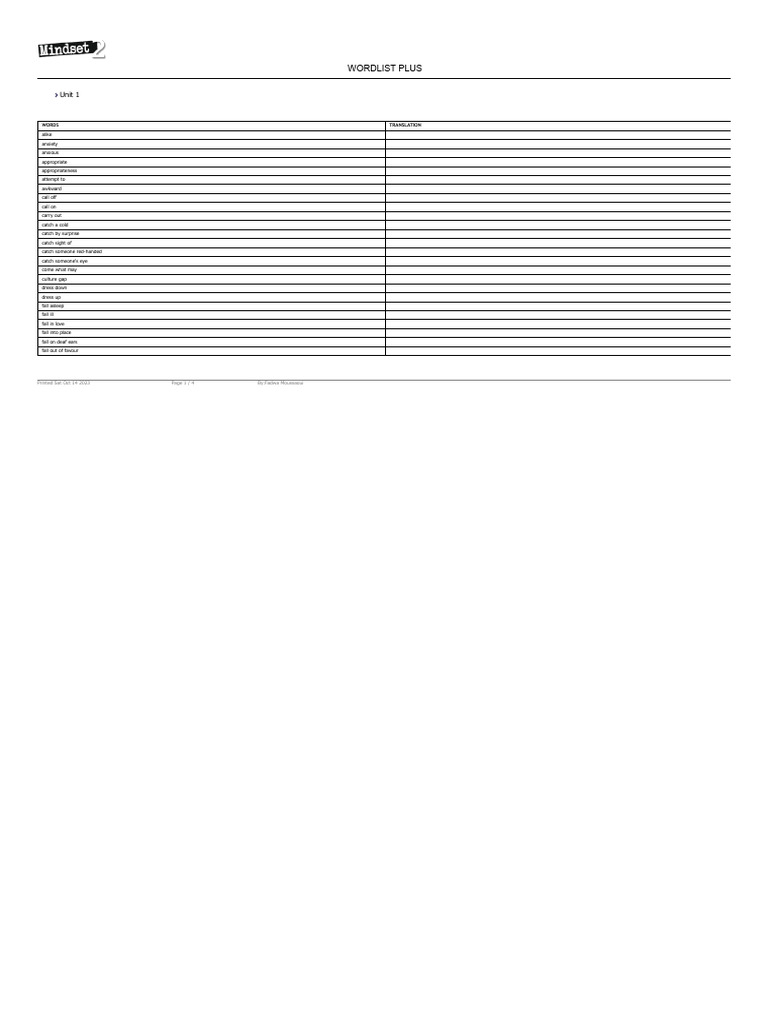 Burlington English | PDF