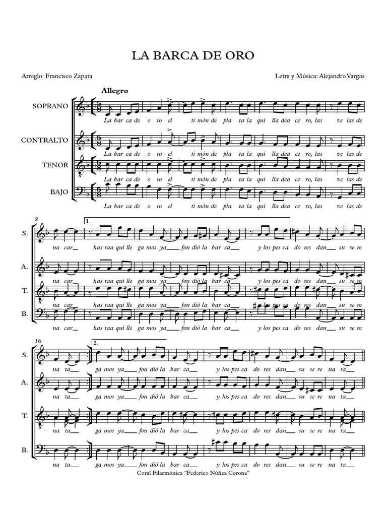 La Barca de Oro | PDF