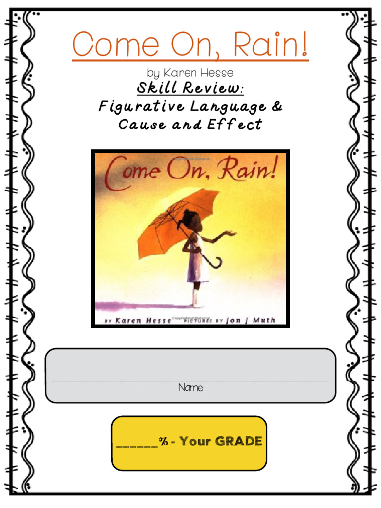 Come On Rain PDF Packet-1 | PDF