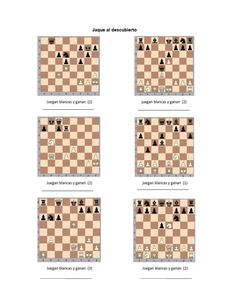 Jaque Al Descubierto | PDF